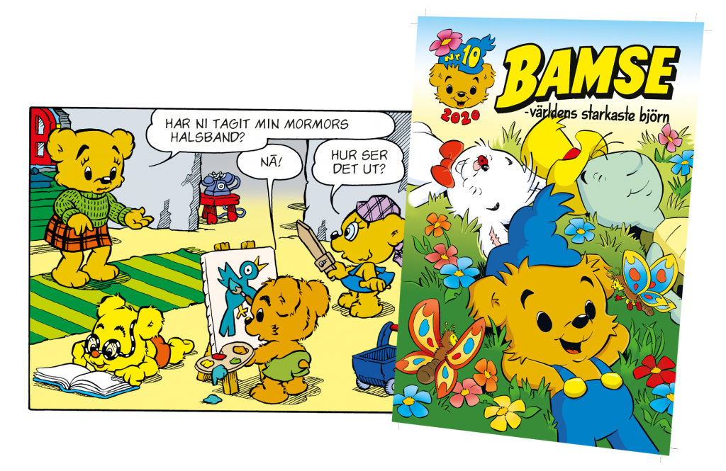 Bamse nr 10 är här! – Bamse