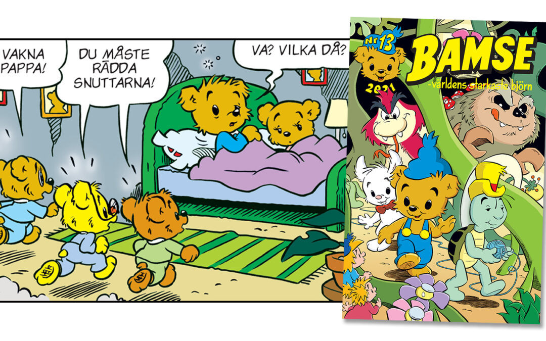 Bamse 13: Bamse räddar snuttarna!