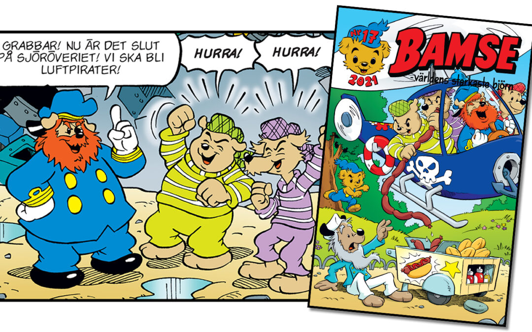 Du får julkalender i Bamse nr 17! – Bamse