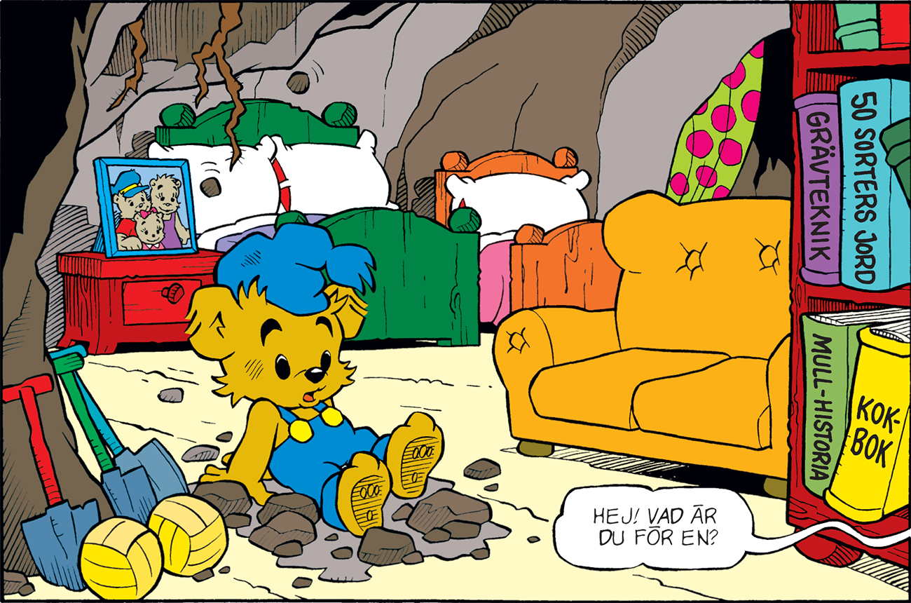 Bamse nr 11/12 - med extra tidning på engelska!