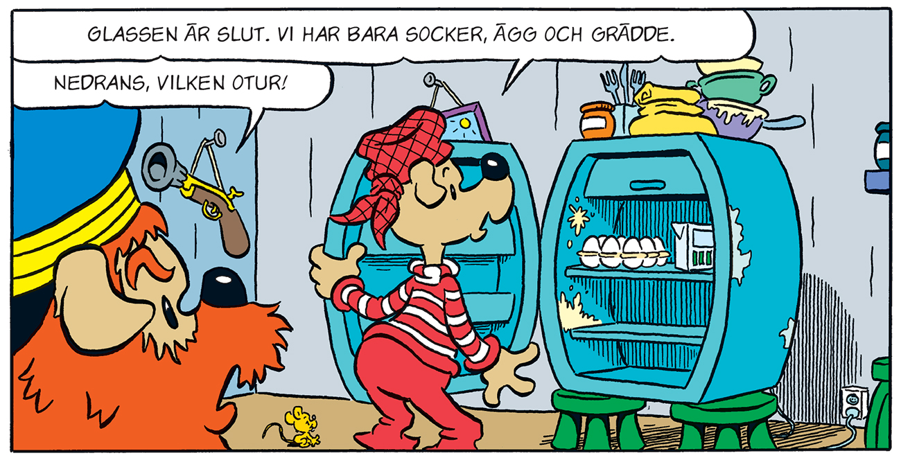 Bamse nr 11/12 - med extra tidning på engelska!