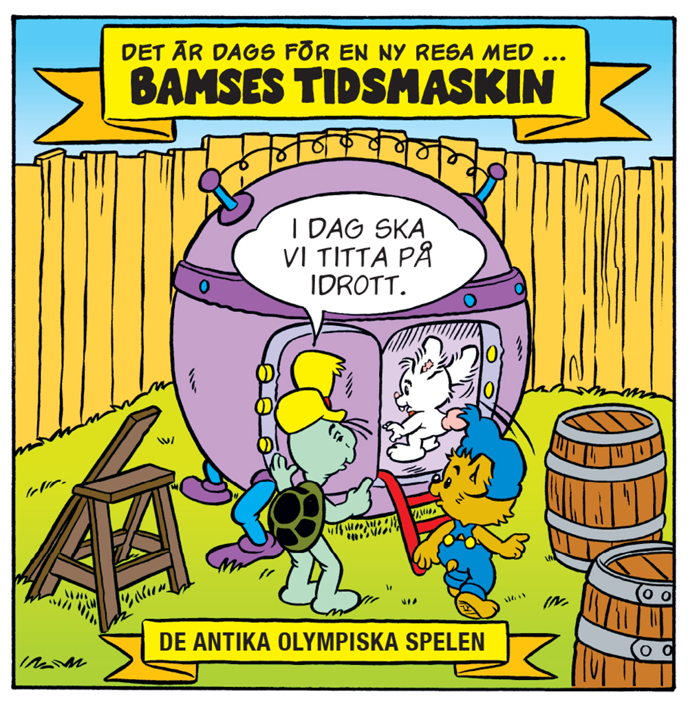 Bamse nr 11/12 - med extra tidning på engelska!