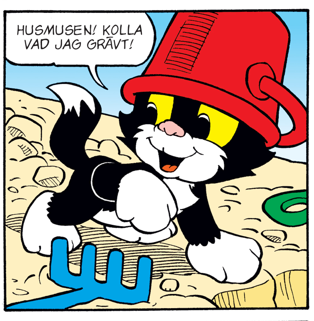 Bamse nr 11/12 - med extra tidning på engelska!