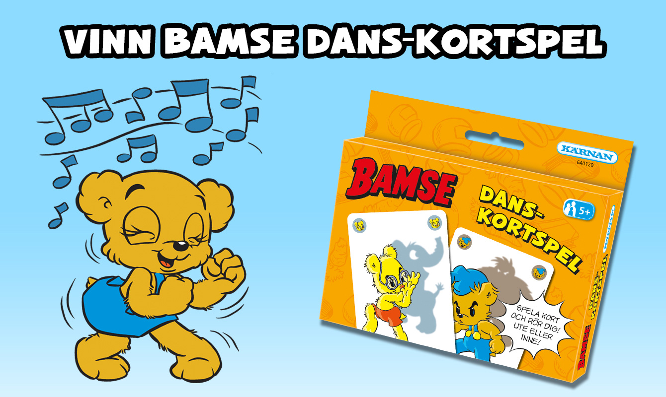 Bamse nr 11/12 - med extra tidning på engelska!