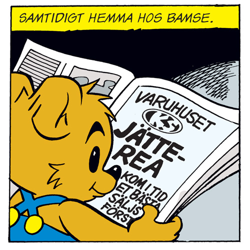 Nytt nummer av Bamse! – Bamse