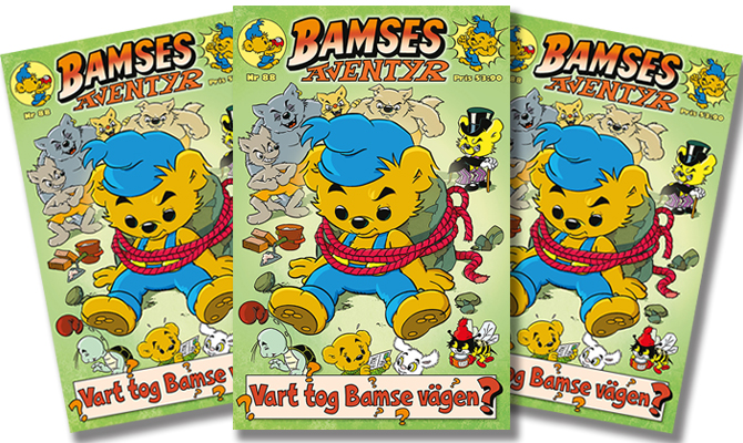 Nytt nummer av Bamses äventyr – Bamse