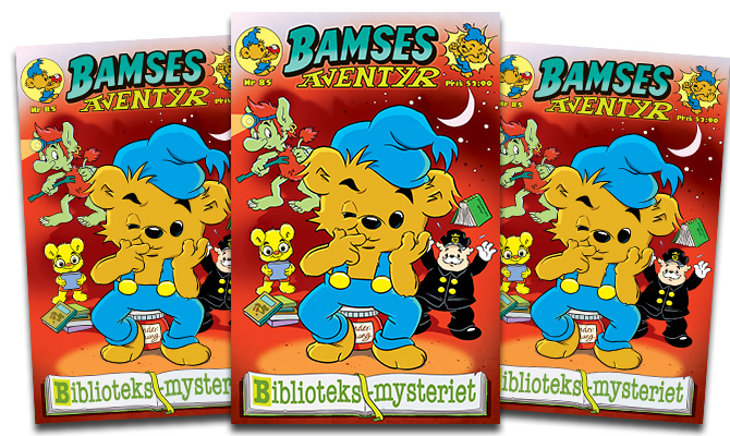 Nytt nummer av Bamses äventyr! – Bamse