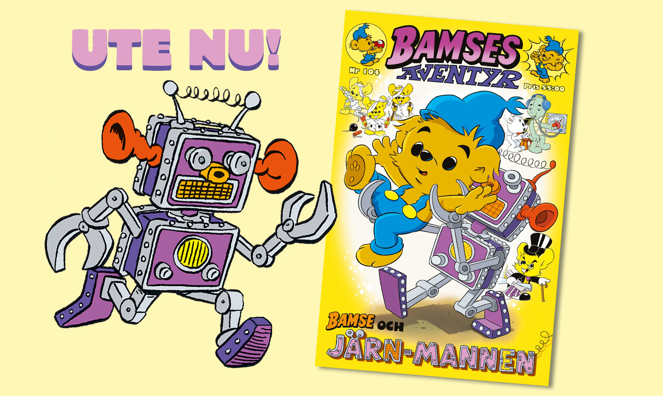Nytt nummer – Bamses äventyr! – Bamse