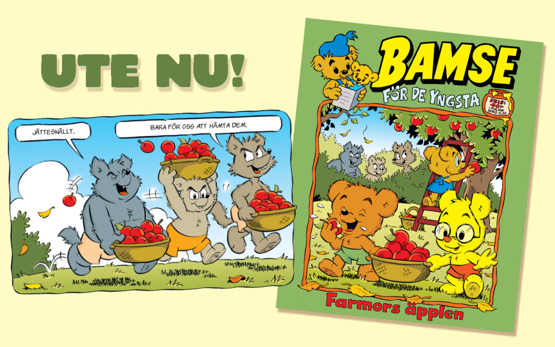 Bamse för de yngsta – Ute nu! – Bamse