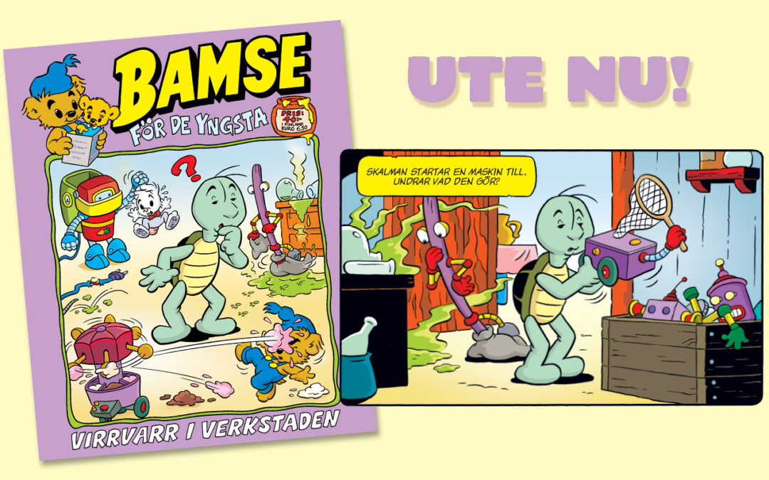 Virrvarr i verkstaden – Bamse