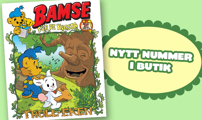 Nytt nummer av Bamse för de yngsta! – Bamse