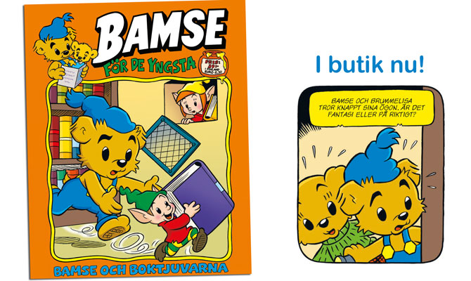 Nytt nummer av Bamse för de yngsta! – Bamse