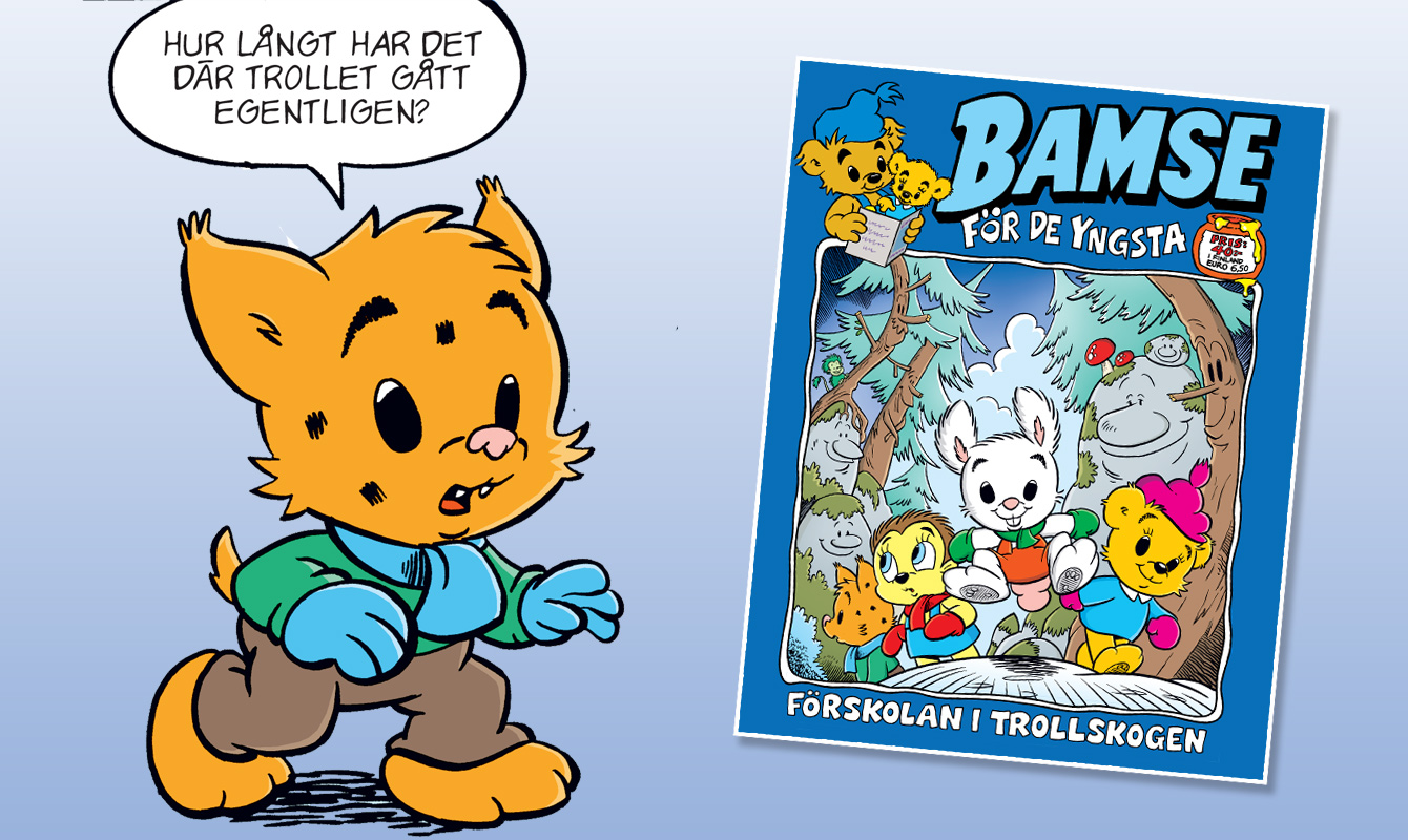 Bamse för de yngsta: Förskolan i trollskogen – Bamse