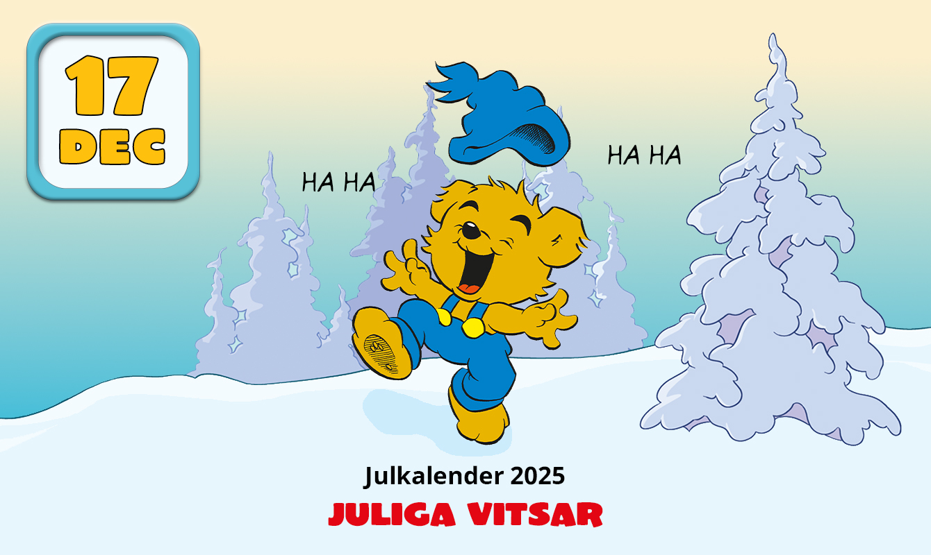Julkalender – Bamse