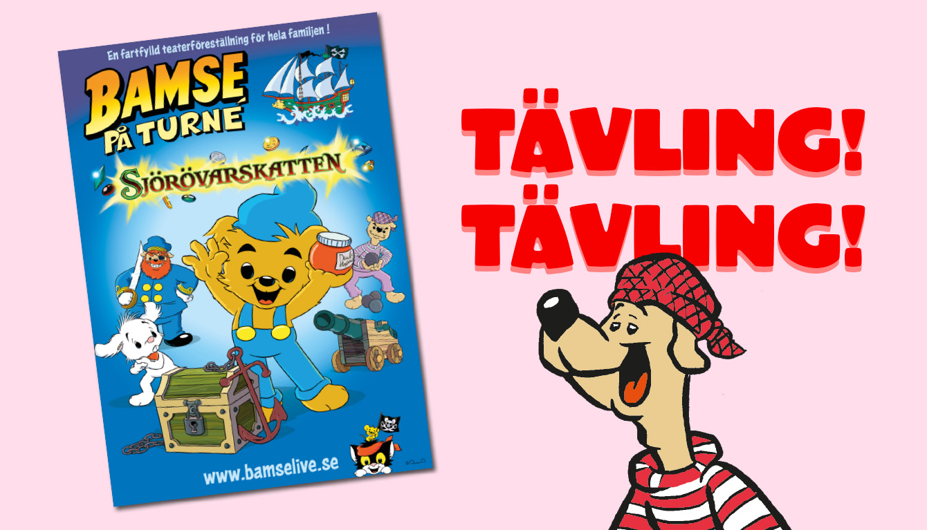Nytt nummer av Bamse! – Bamse