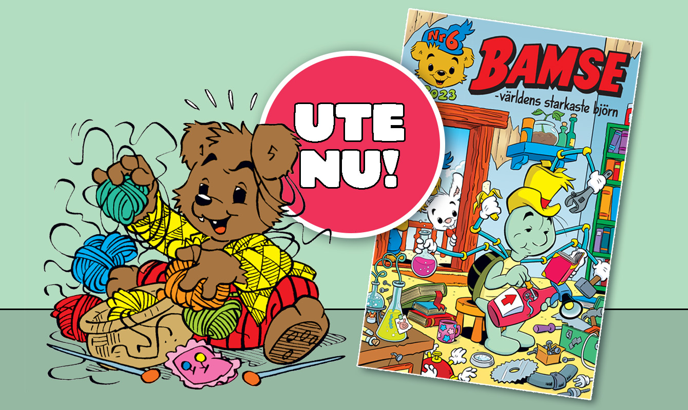 Bamse 6 – Ute nu! – Bamse
