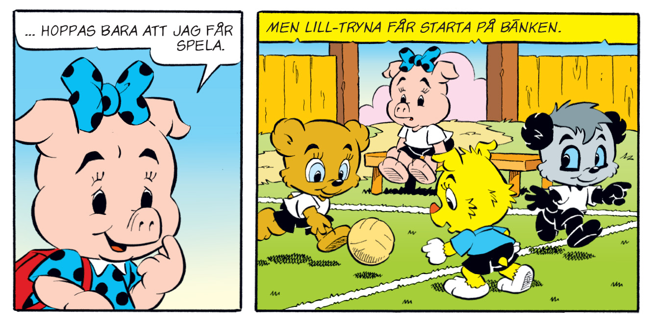 Bamse 11/12 – Ute nu! – Bamse