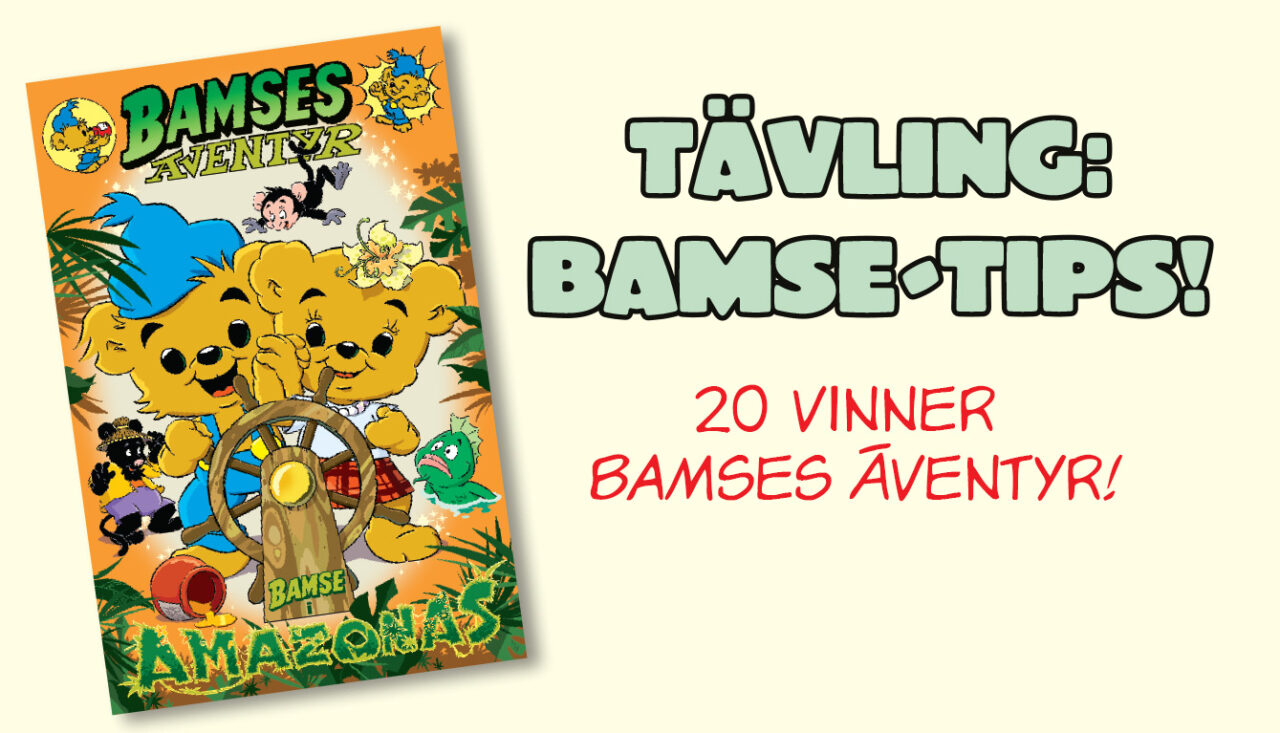 Bamse 11/12 – Ute nu! – Bamse