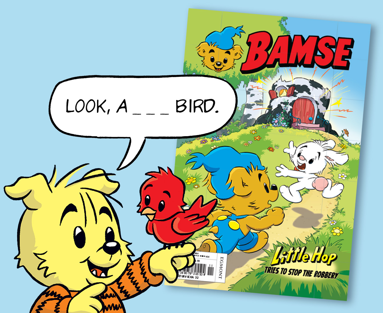 Bamse 11/12 – Ute nu! – Bamse