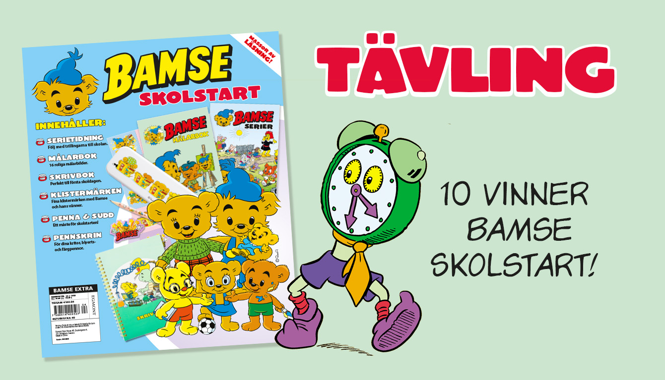 Ute nu – Bamse 13! – Bamse