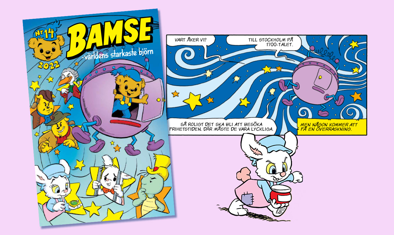 BAMSE 14 – Ute nu! – Bamse