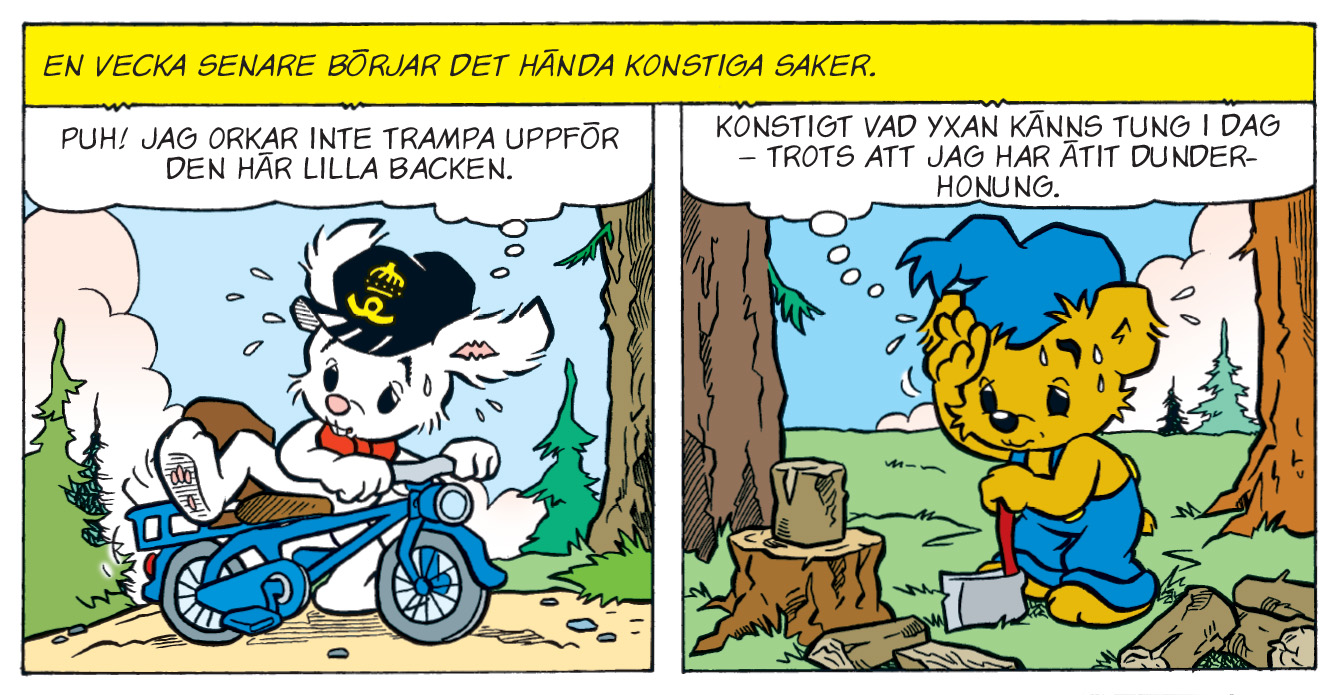 BAMSE 14 – Ute nu! – Bamse