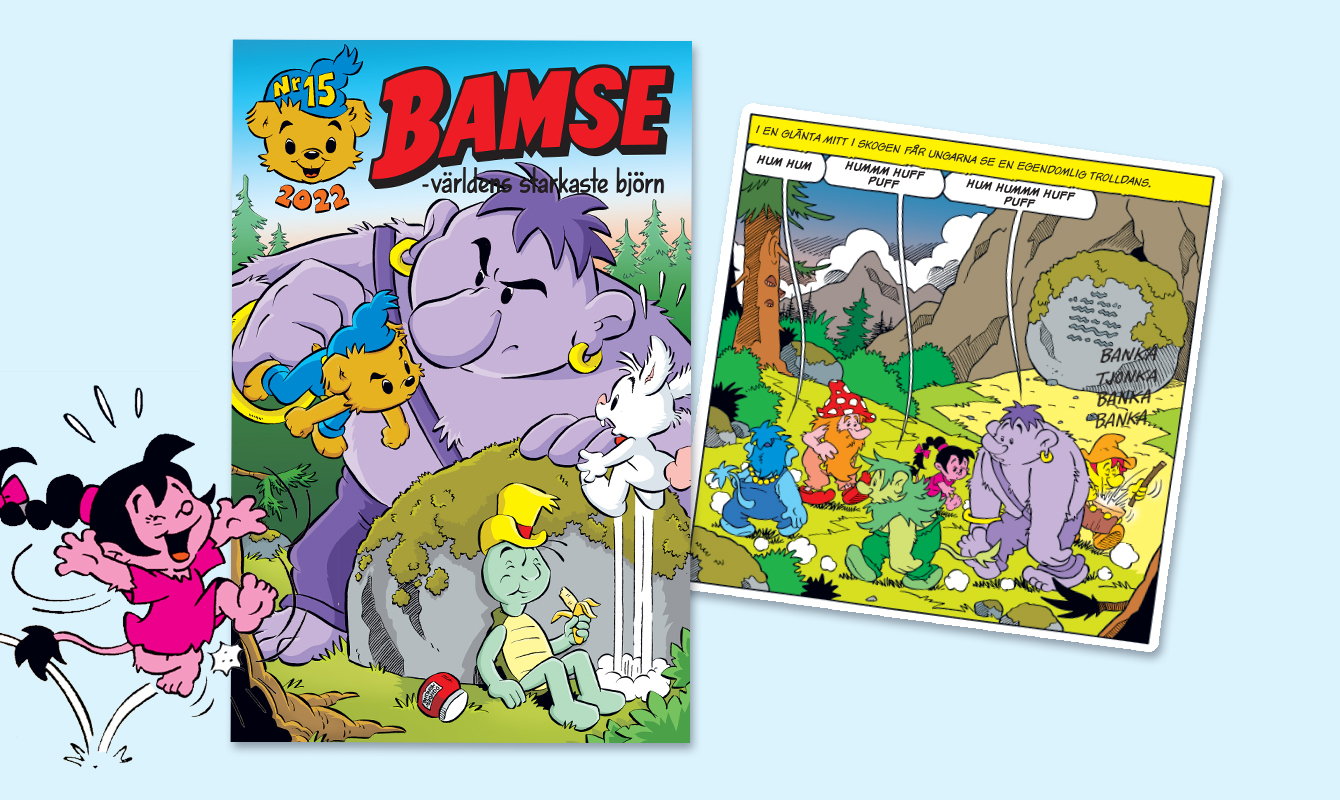 Bamse 15 – Ute nu! – Bamse
