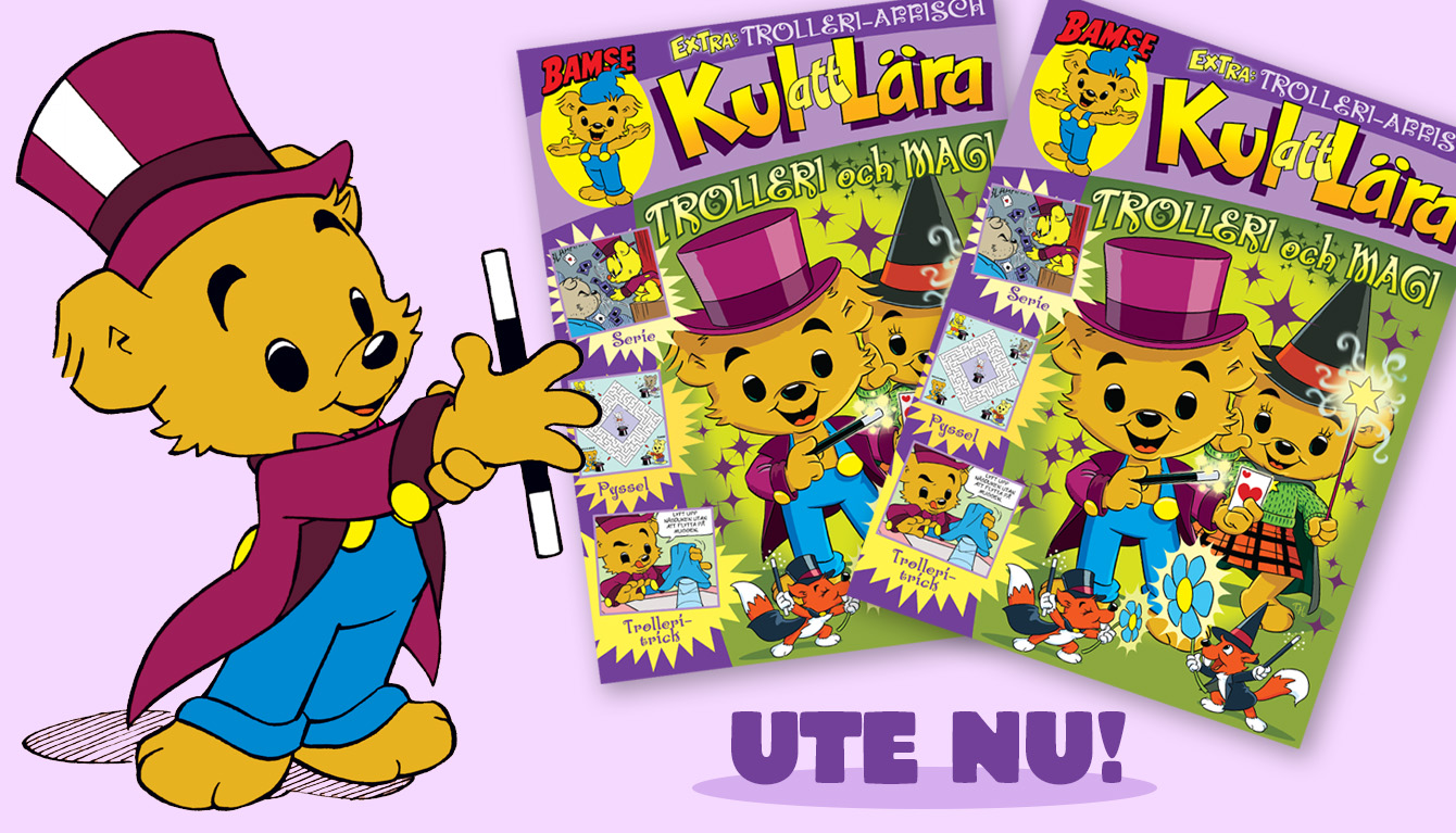 Kul att lära – Trolleri och Magi – Bamse