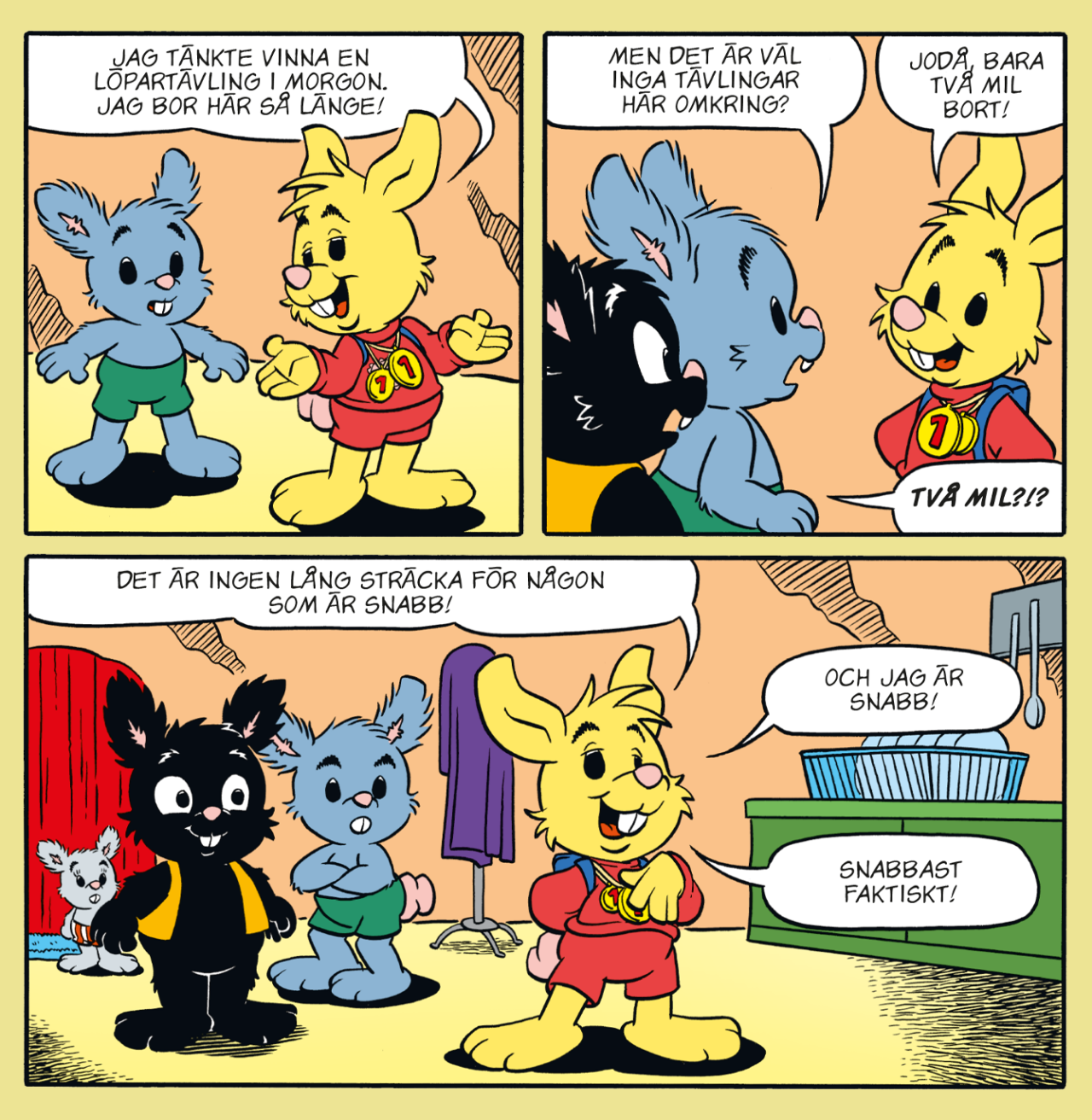 Bamse 3 – Ute nu! – Bamse