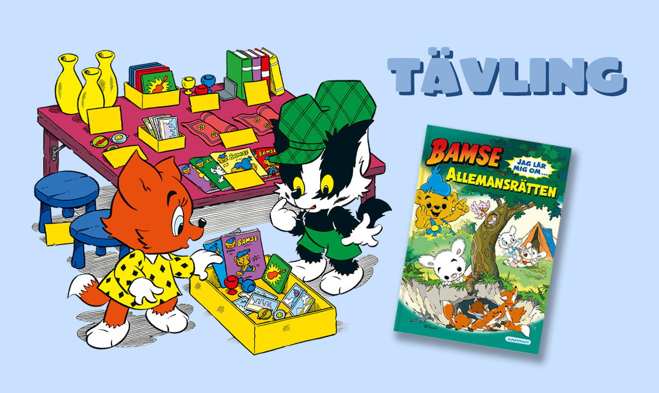 Nytt nummer – Bamse 4-5! – Bamse