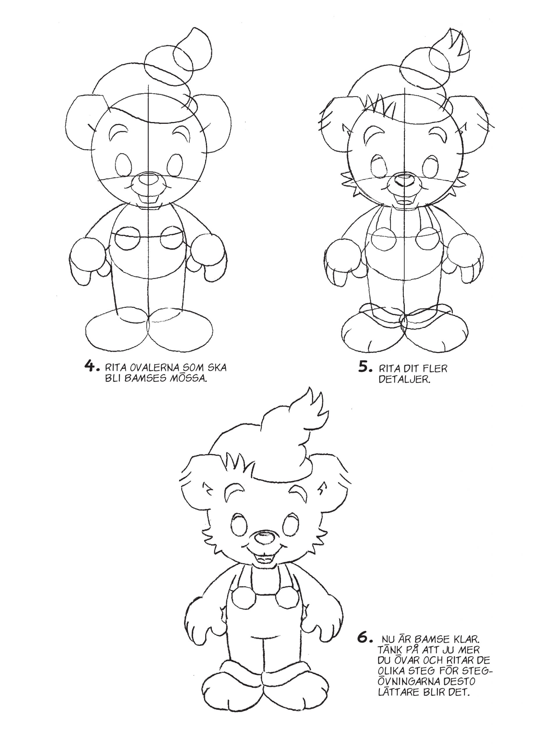 Tecknarskola – Bamse