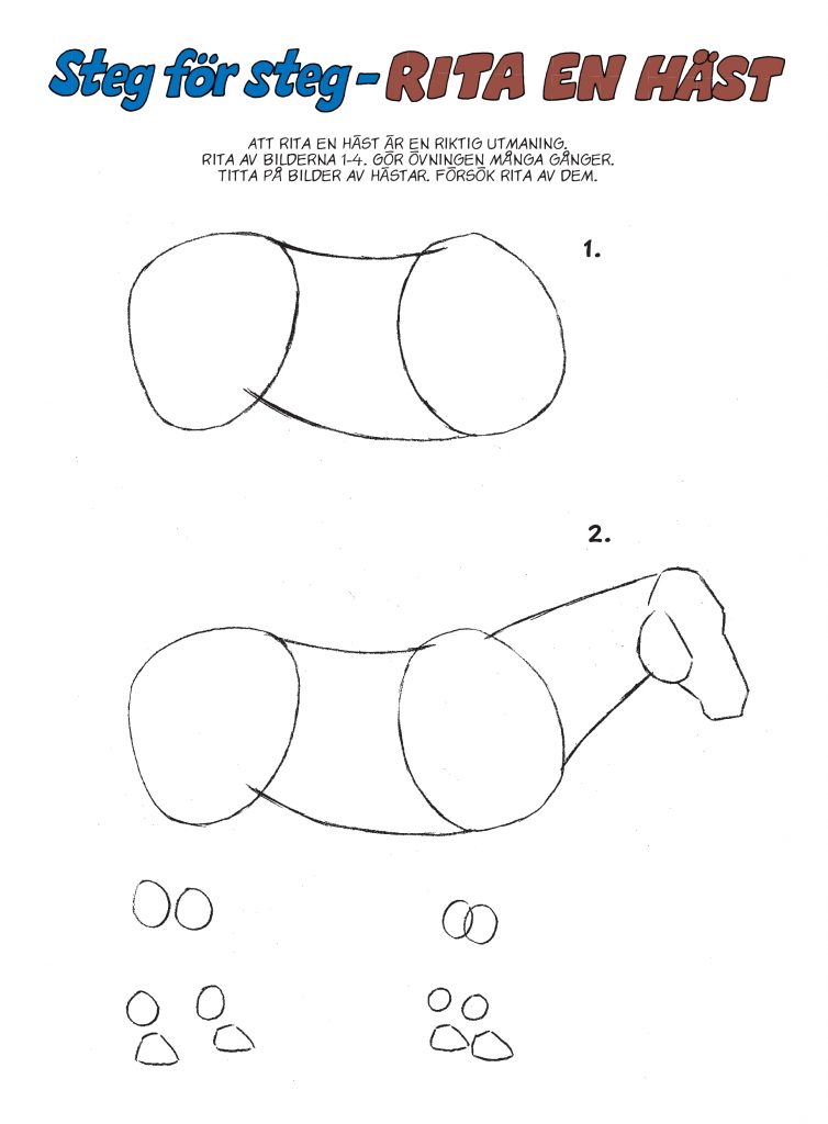 Rita en häst – Bamse